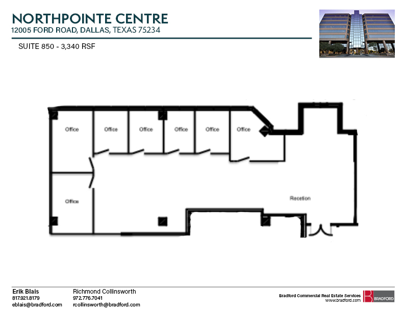 12005 Ford Road, Dallas, Texas 75234 Northpointe Centre